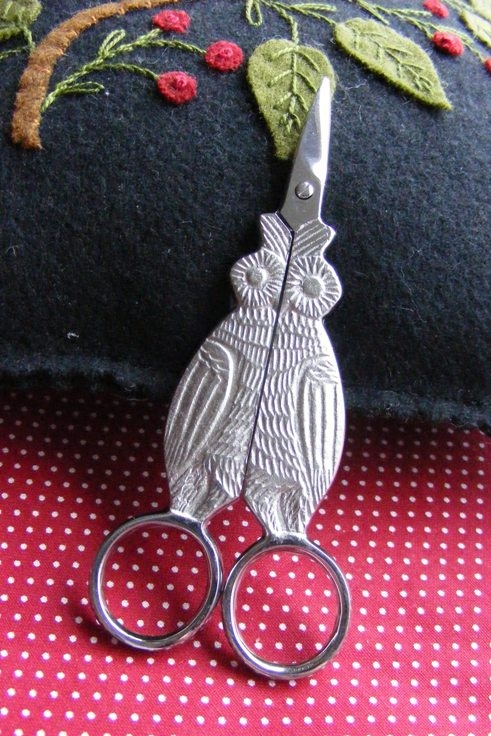 Owl Embroidery Scissors