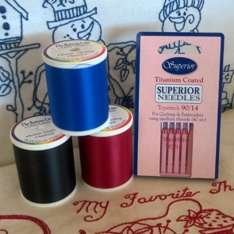 Red Bobbin Thread from Superior Threads