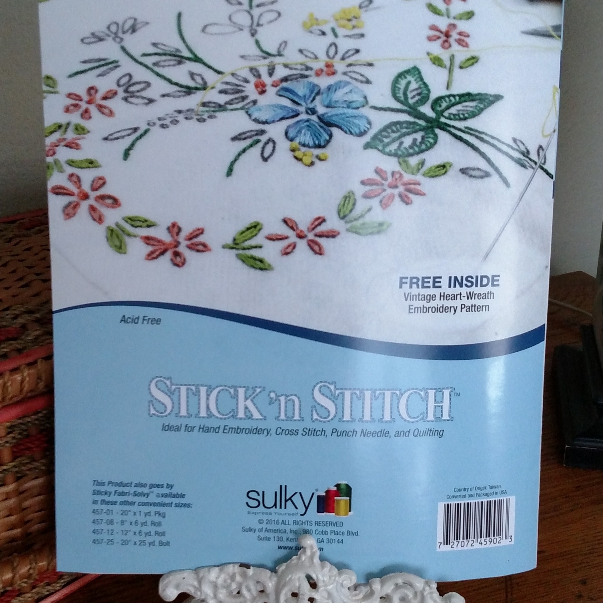 Stick 'n Stitch - Printable "Fabric-Like" Film to Print Designs On - NO ...