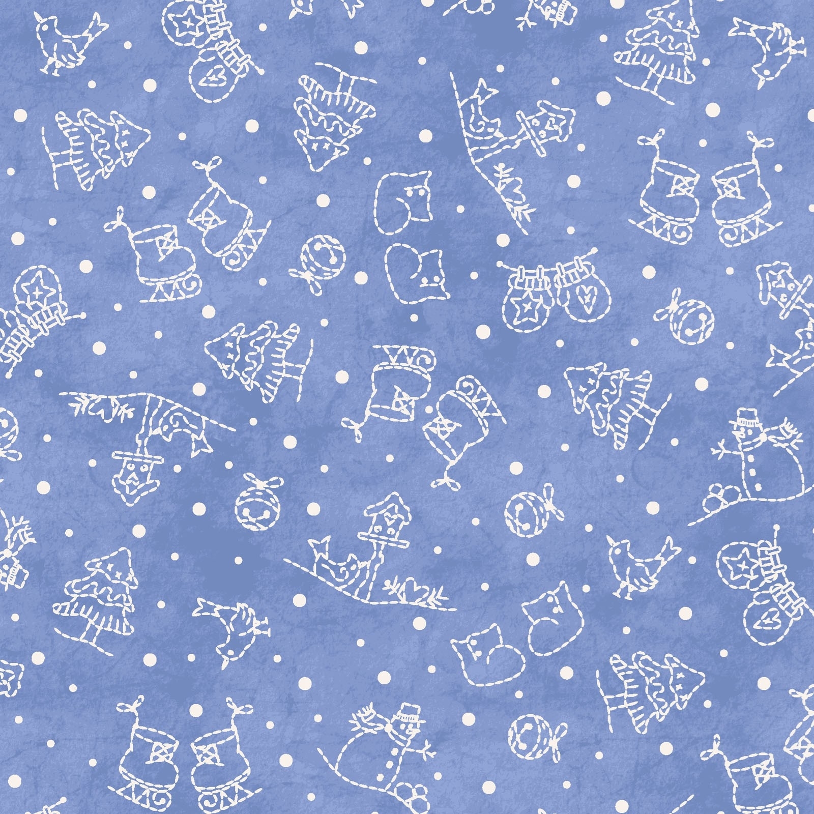 Roly-Poly Mini Motifs - Blue