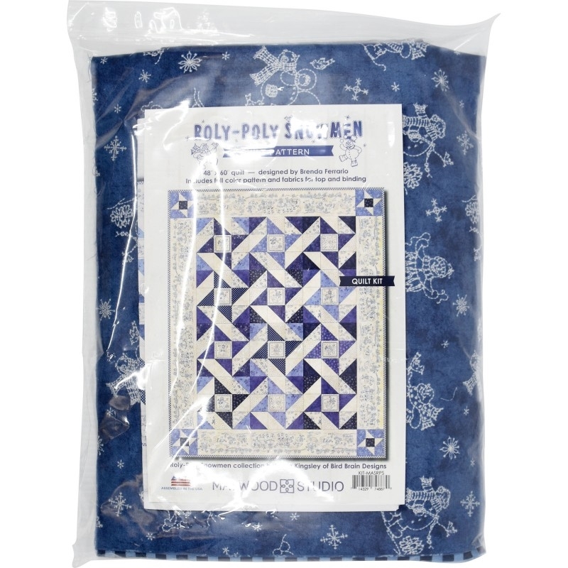 Roly-Poly Snowmen Quilt