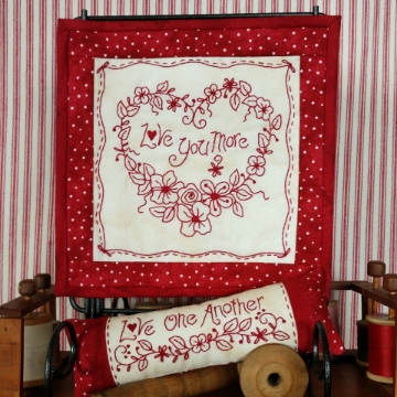 Unique and Creative RedWork Designs, RedWork Patterns and Embroidery Kits