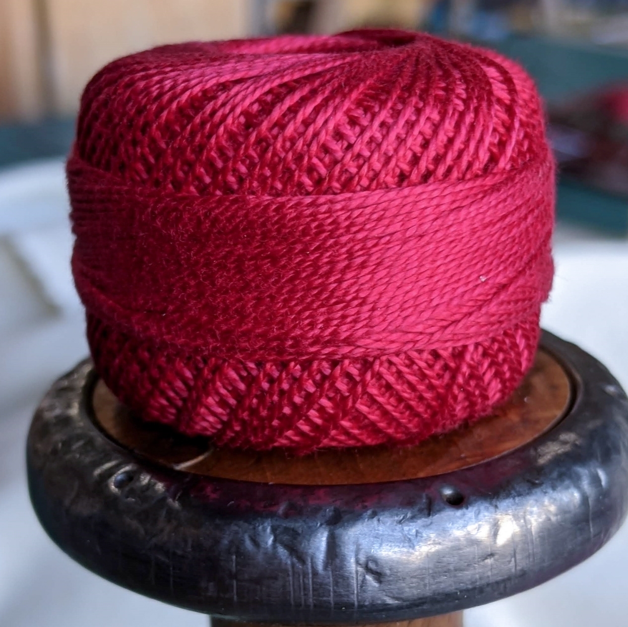 Robin Red Perle Cotton