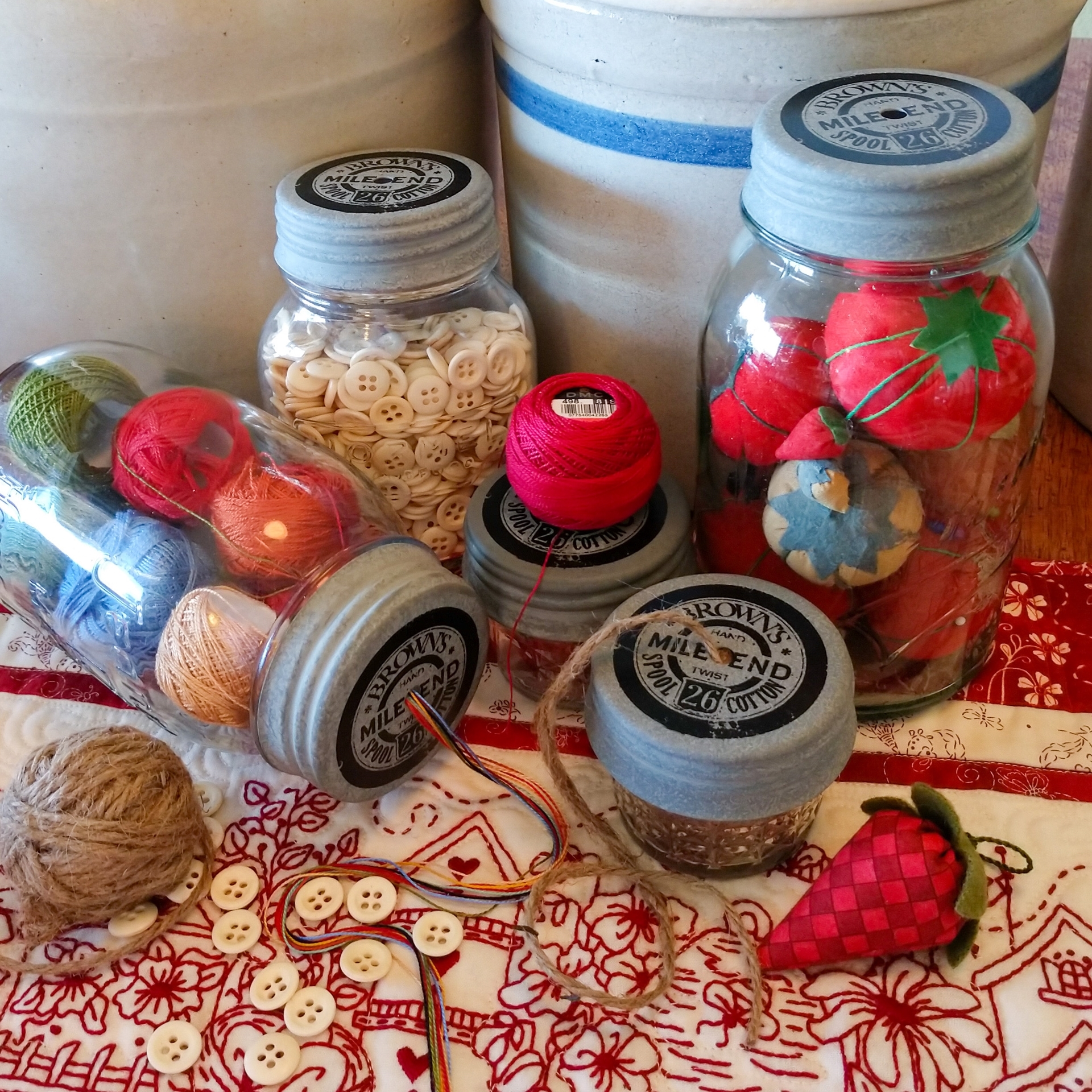 Vintage Mason Jar Top