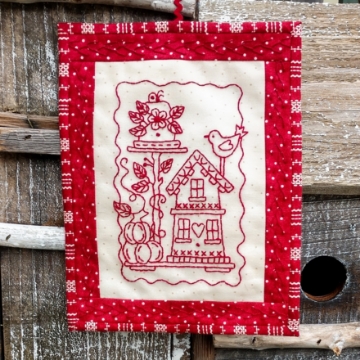 Happy Spring - Machine Embroidery Pattern - Download