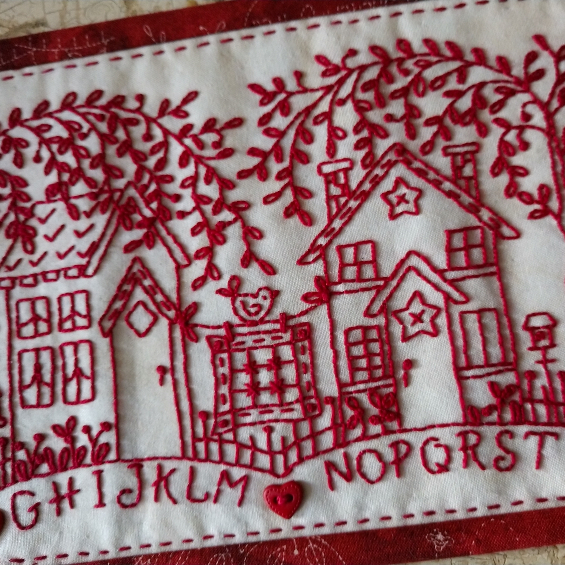 Neighborhood ABC - Machine Embroidery Pattern - Shipped
