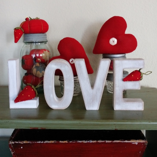 Add some LOVE to your HOME with rustic Wooden letters.