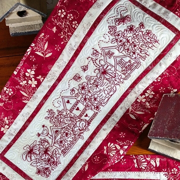 Unique and Creative RedWork Designs, RedWork Patterns and Embroidery Kits