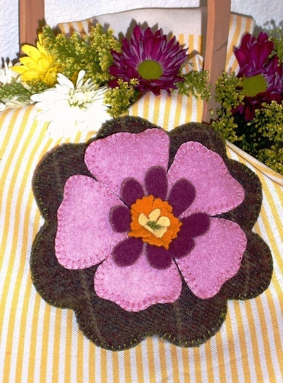 Pink Petal Pincushion - Complete Kit