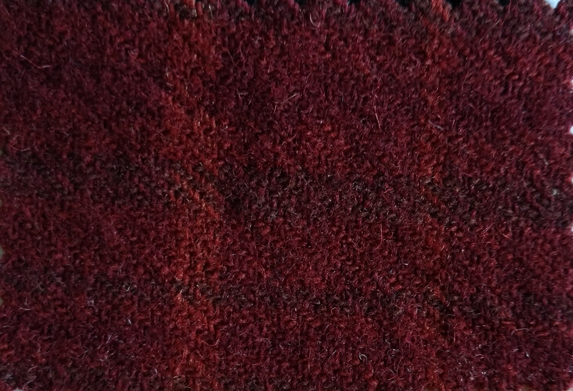 A Beautiful Vibrant Red Wool