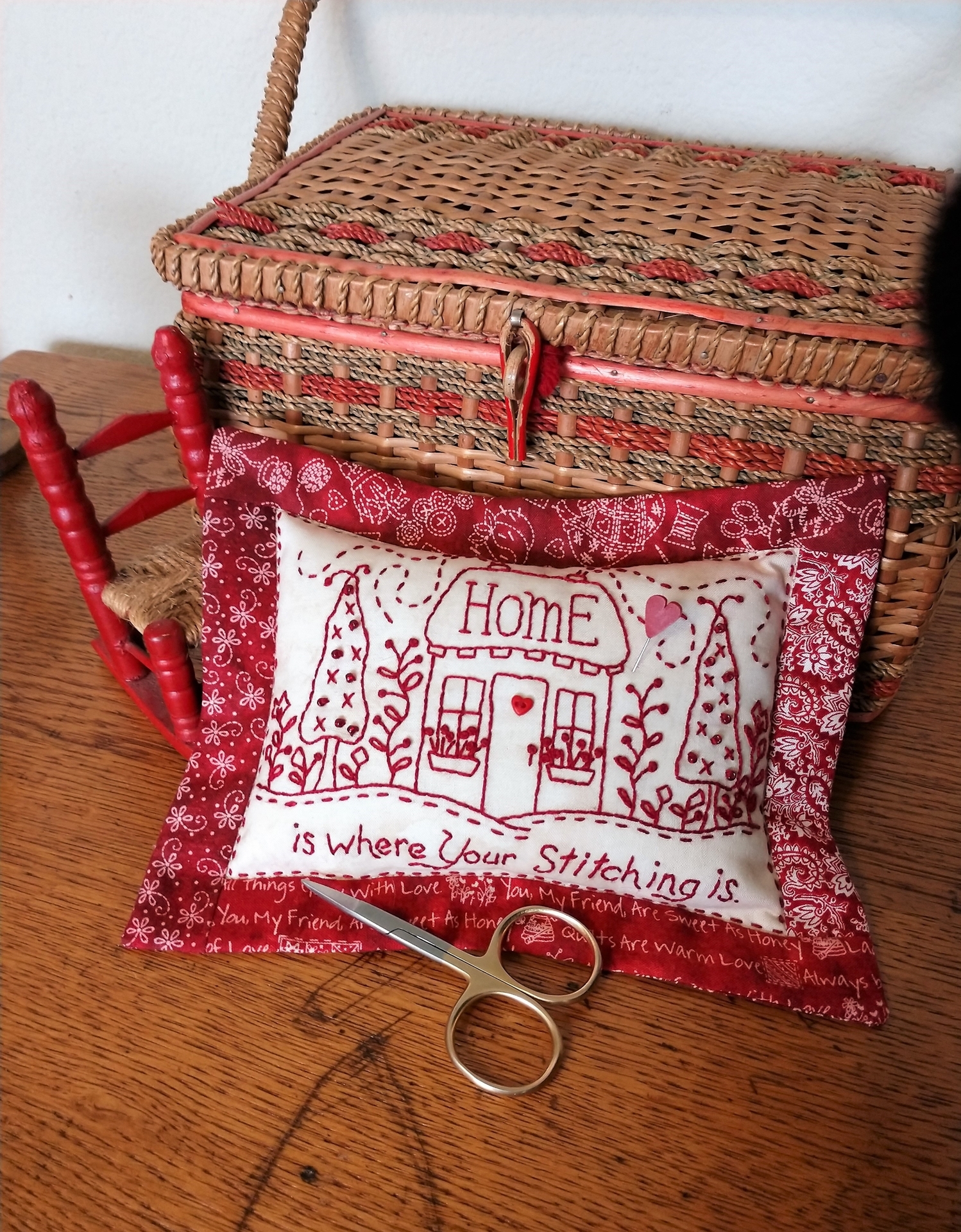 Home For Stitching Machine Embroidery Pattern