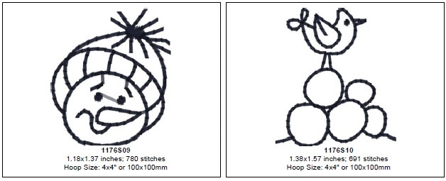 Frolicking Roly-Poly Snowmen Quilt - Machine Embroidery Pattern - Shipped