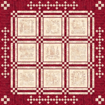Unique and Creative RedWork Designs, RedWork Patterns and Embroidery Kits