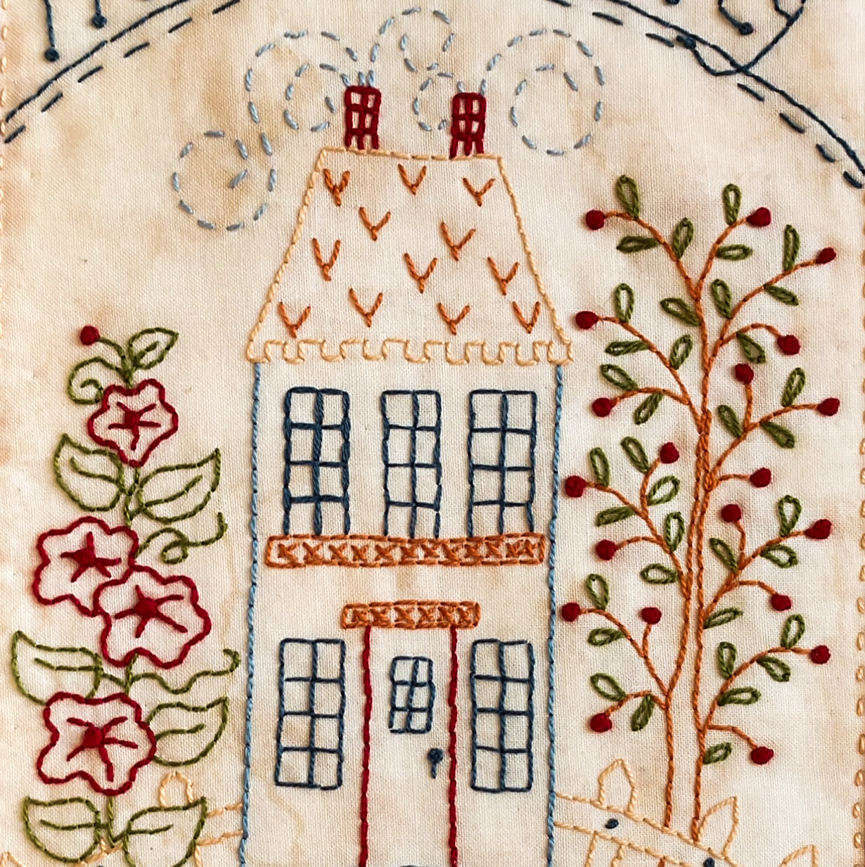 Friends & Family Welcome - Hand Embroidery Pattern - Shipped