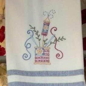 Americana Celebration - Hand Embroidery Pattern - Download