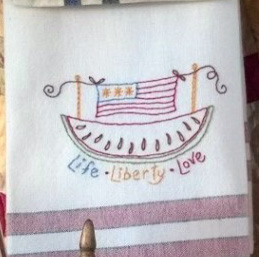 Americana Celebration - Hand Embroidery Pattern - Download