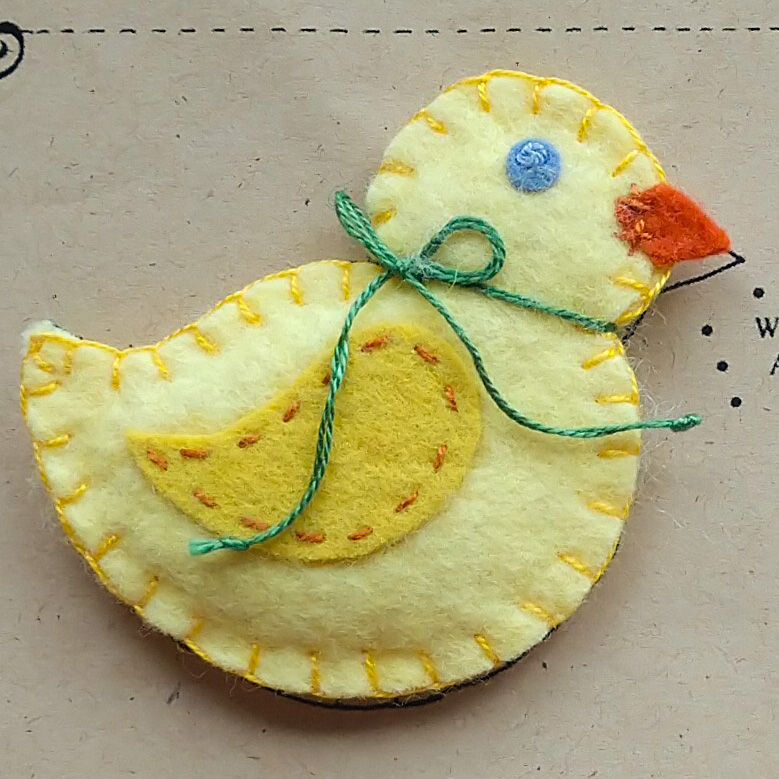 Spring Trio - Wool Applique Pattern - Shipped
