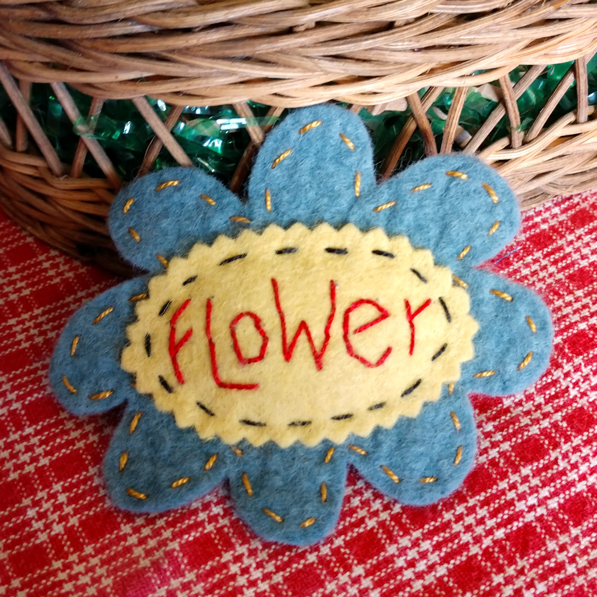 Garden Buddies - Wool Applique Pattern - Download
