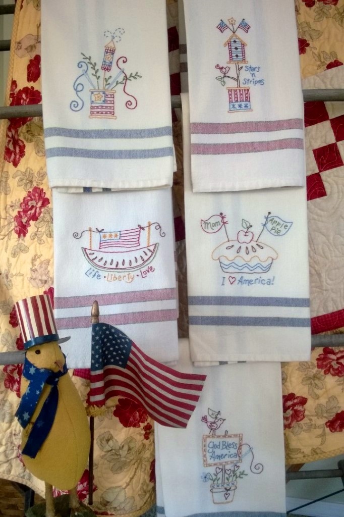 Americana Celebration - Machine Embroidery Pattern - Download