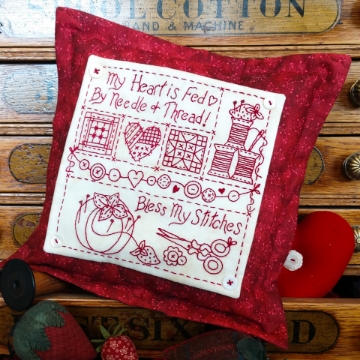 Life Is Sew Good - Hand Embroidery Pattern - Download