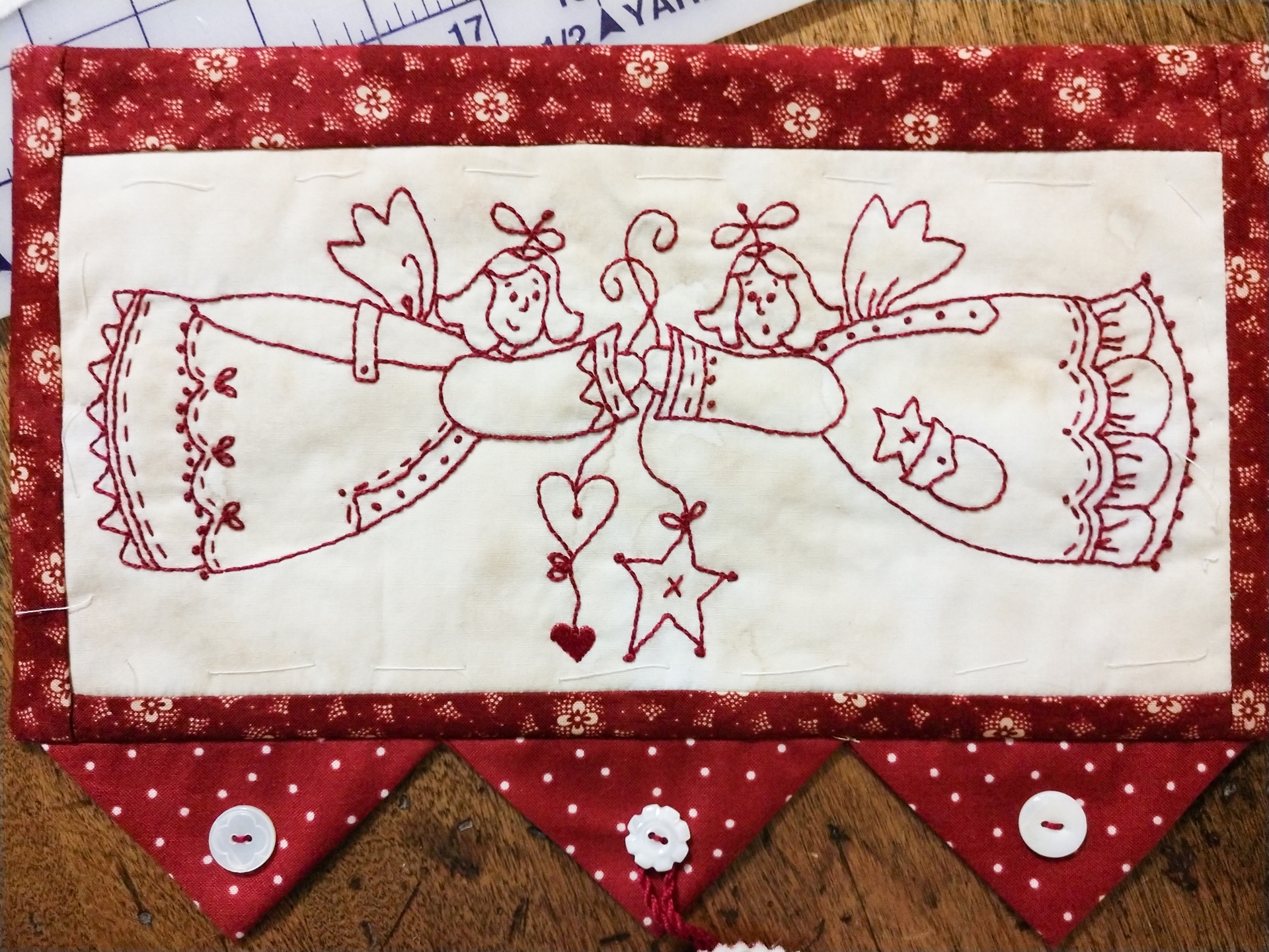 Angel Collector - Hand Embroidery Pattern - Download