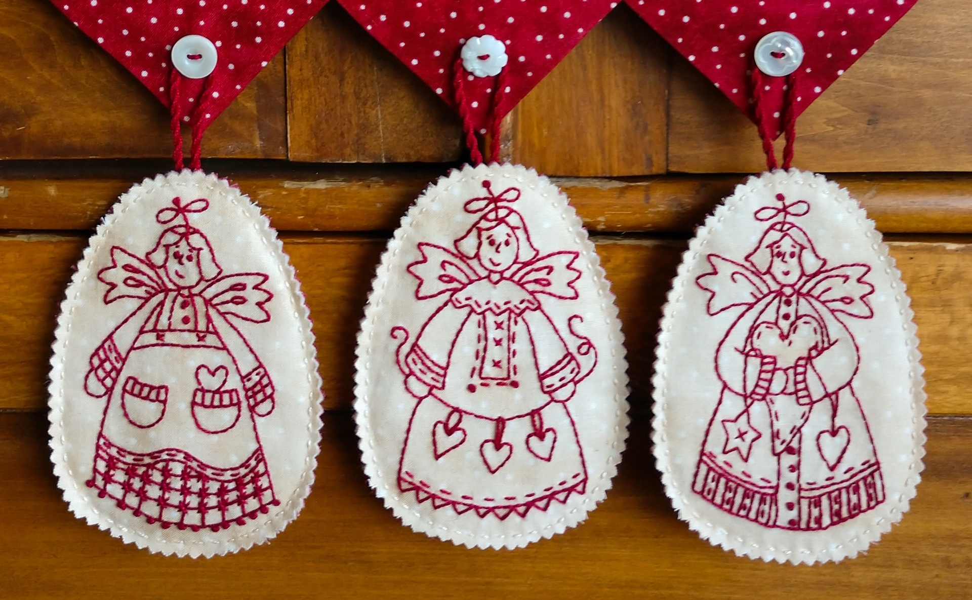 Angel Collector - Hand Embroidery Pattern - Download