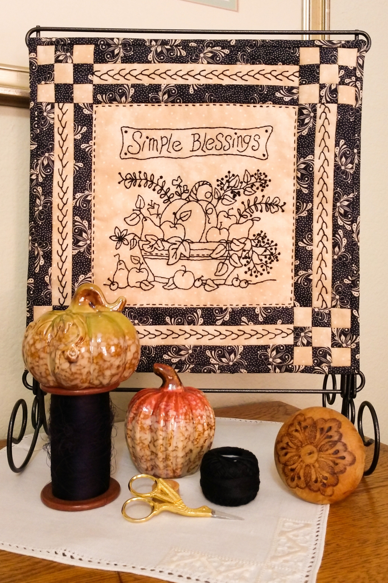 Simple Blessings - Hand Embroidery Pattern - Download