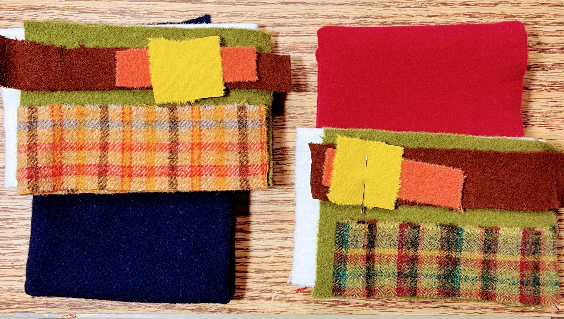 Winter Buddies - Wool Applique Pattern - Shipped