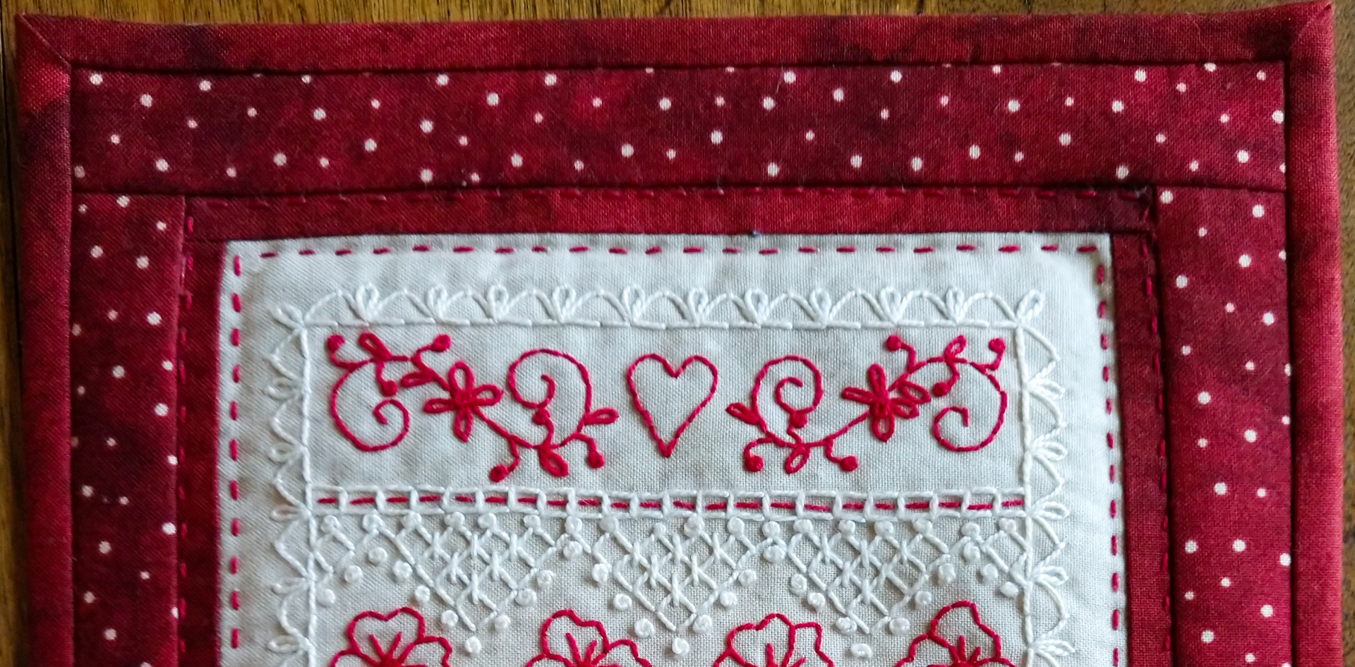 Valentine Lace - Hand Embroidery Pattern - Download