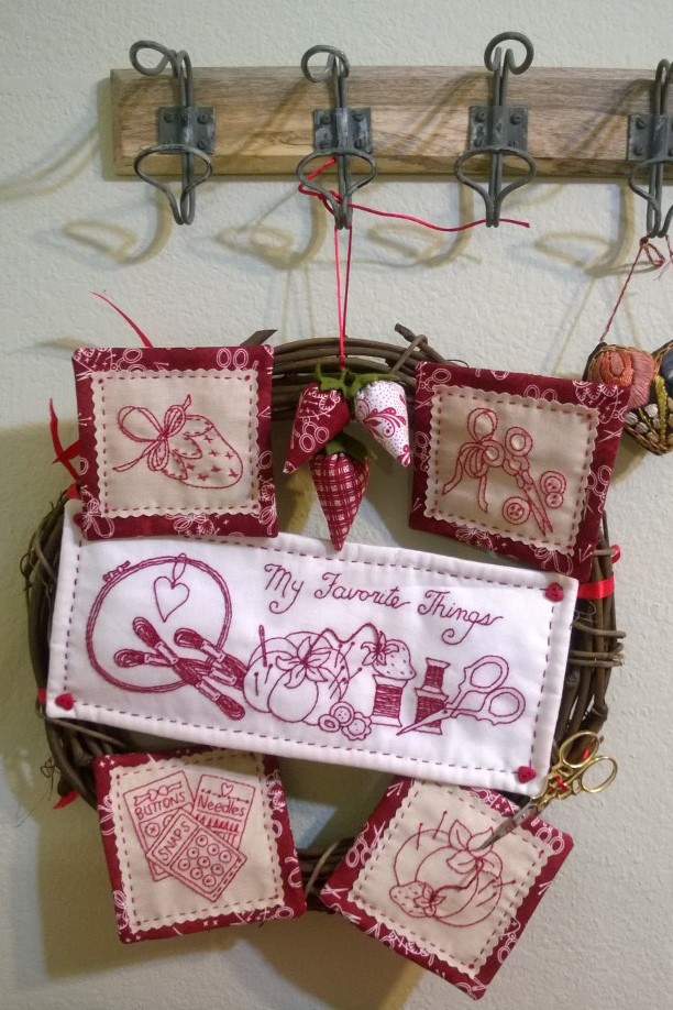 My Favorite Things - Machine Embroidery Pattern - Shipped