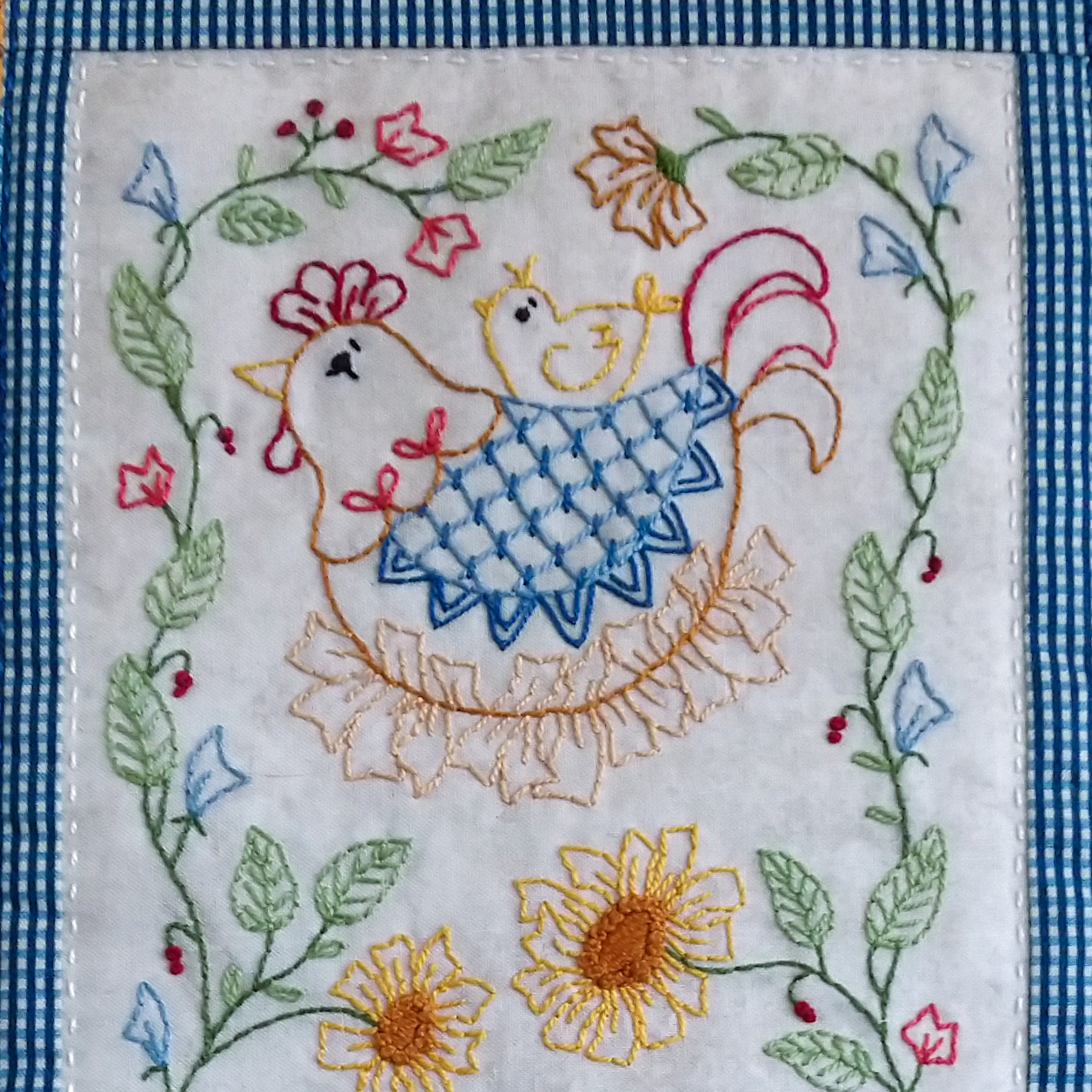 Farm Fresh Eggs - Machine Embroidery Pattern - Download