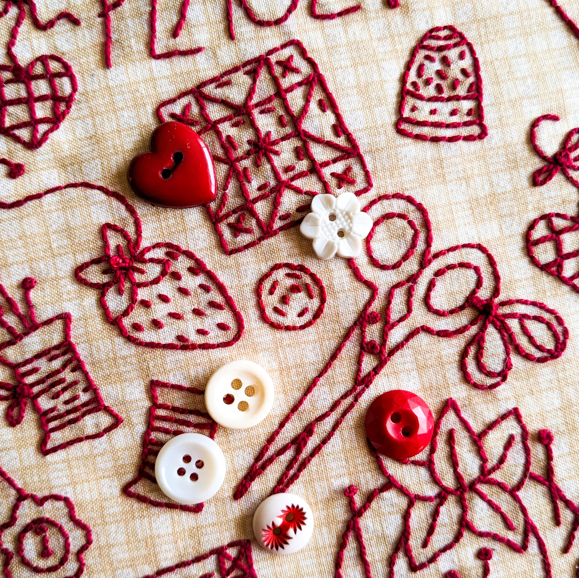 My Happy Place! - Hand Embroidery Pattern - Download