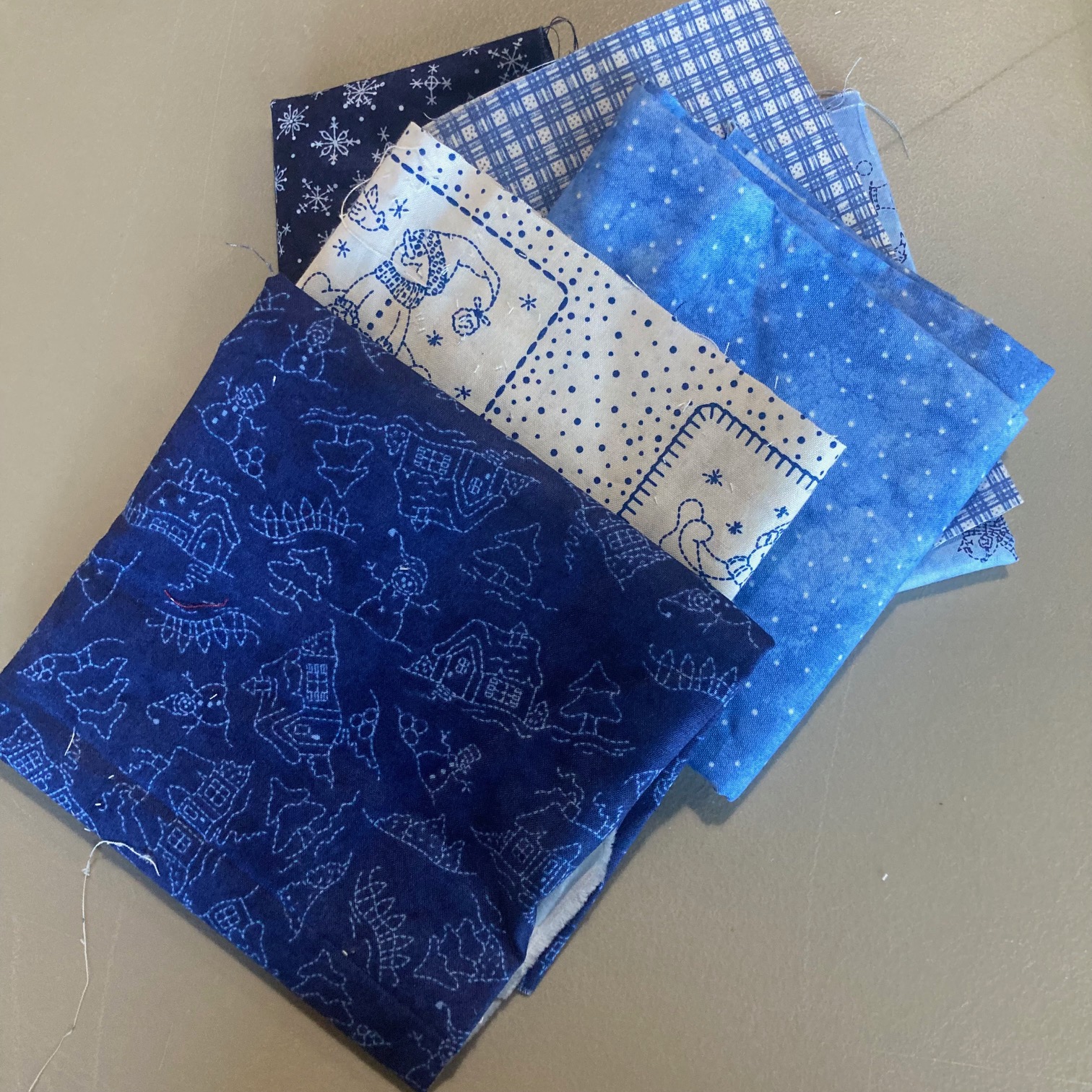 Surprise Scrap Bag of Roly-Poly Snowmen