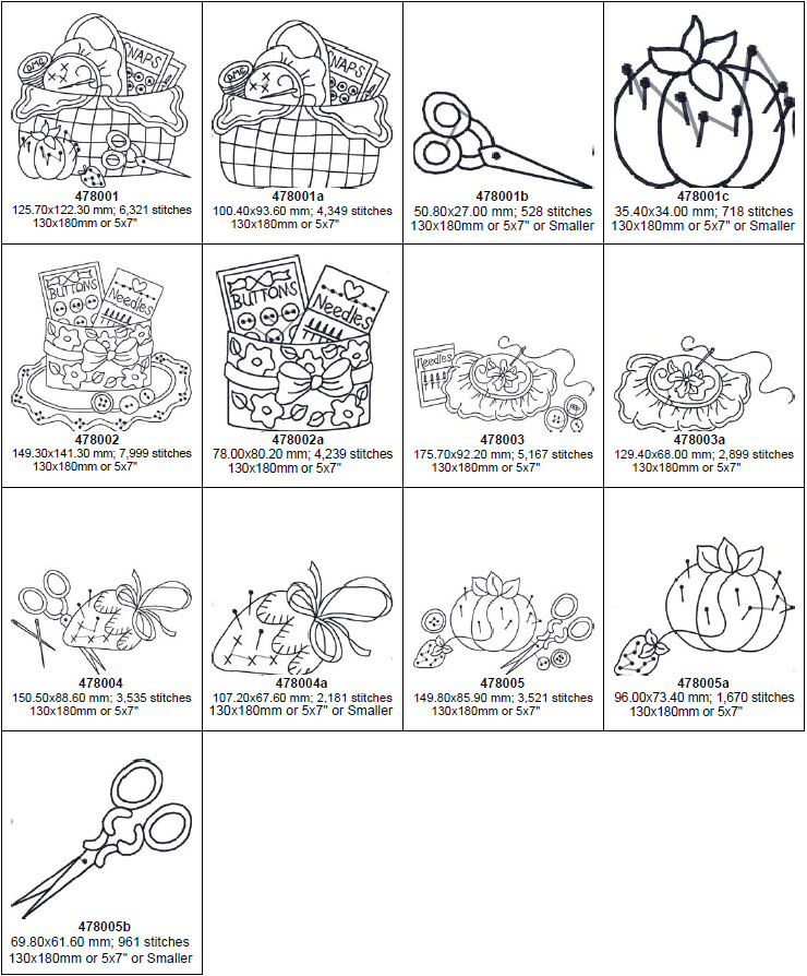 The RedWork Kitchen - Machine Embroidery Pattern - Shipped