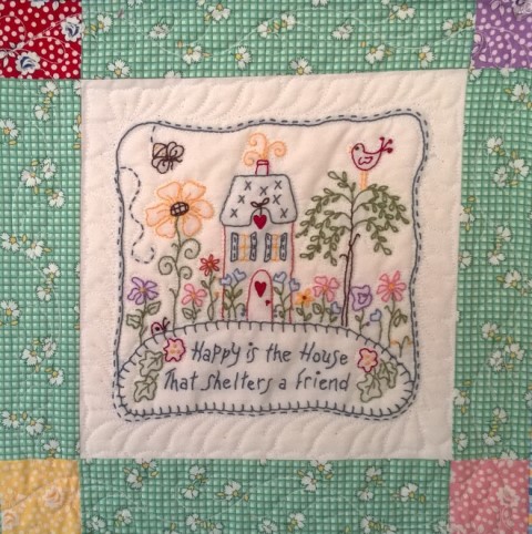 Friendship's Garden Quilt - Show Model
