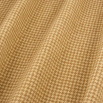 Pre-Felted Black Houndstooth Wool