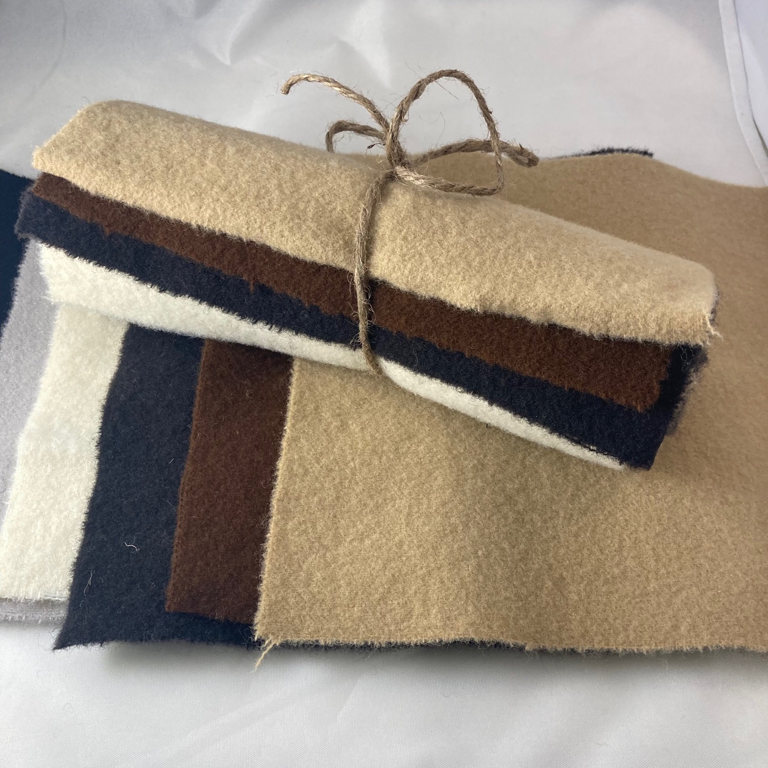 6 basic Neutral& Basic of Wools necessary for Wool Applique