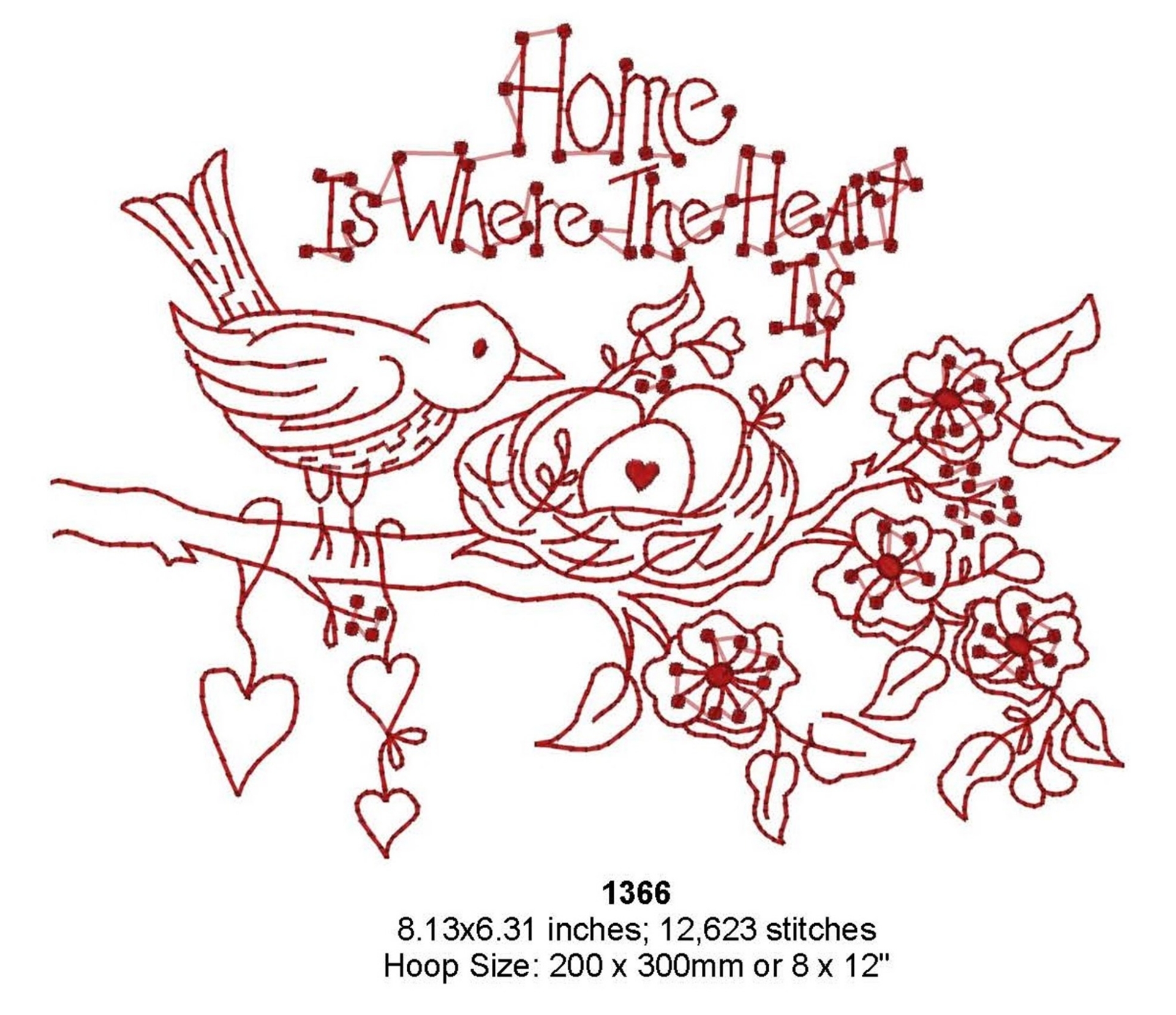 Life Is Sew Good - Machine Embroidery Pattern - Download