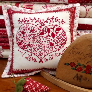 Pin Cushions for every occasion! Kits and patterns in Wool Applique and ...