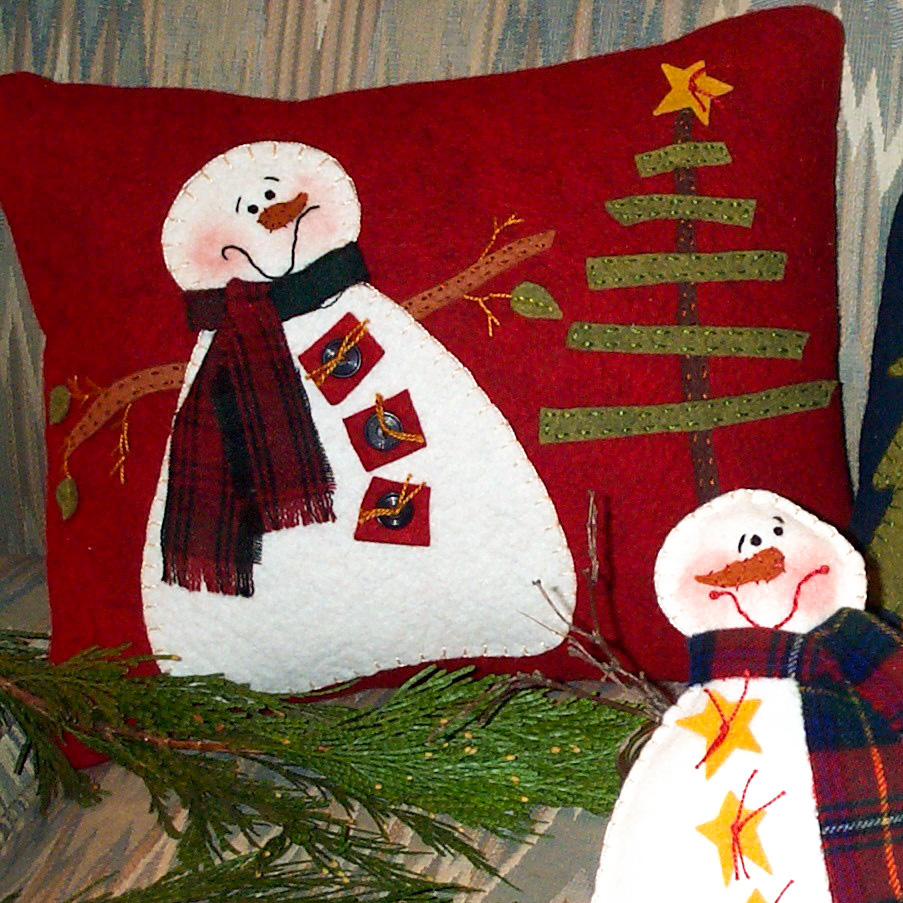 Winter Buddies - Wool Applique Kit