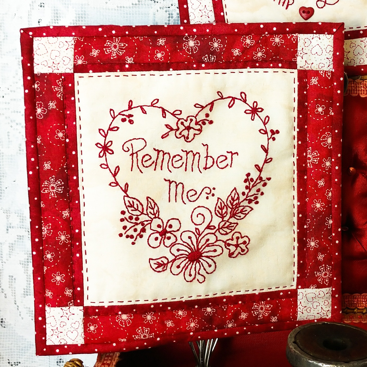 Remember Me Hand Embroidery Complete Kit
