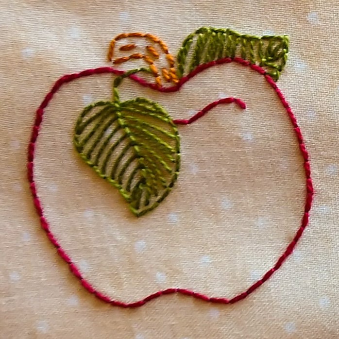 Garden Bounty Mini Quilt - Hand Embroidery Complete Kit