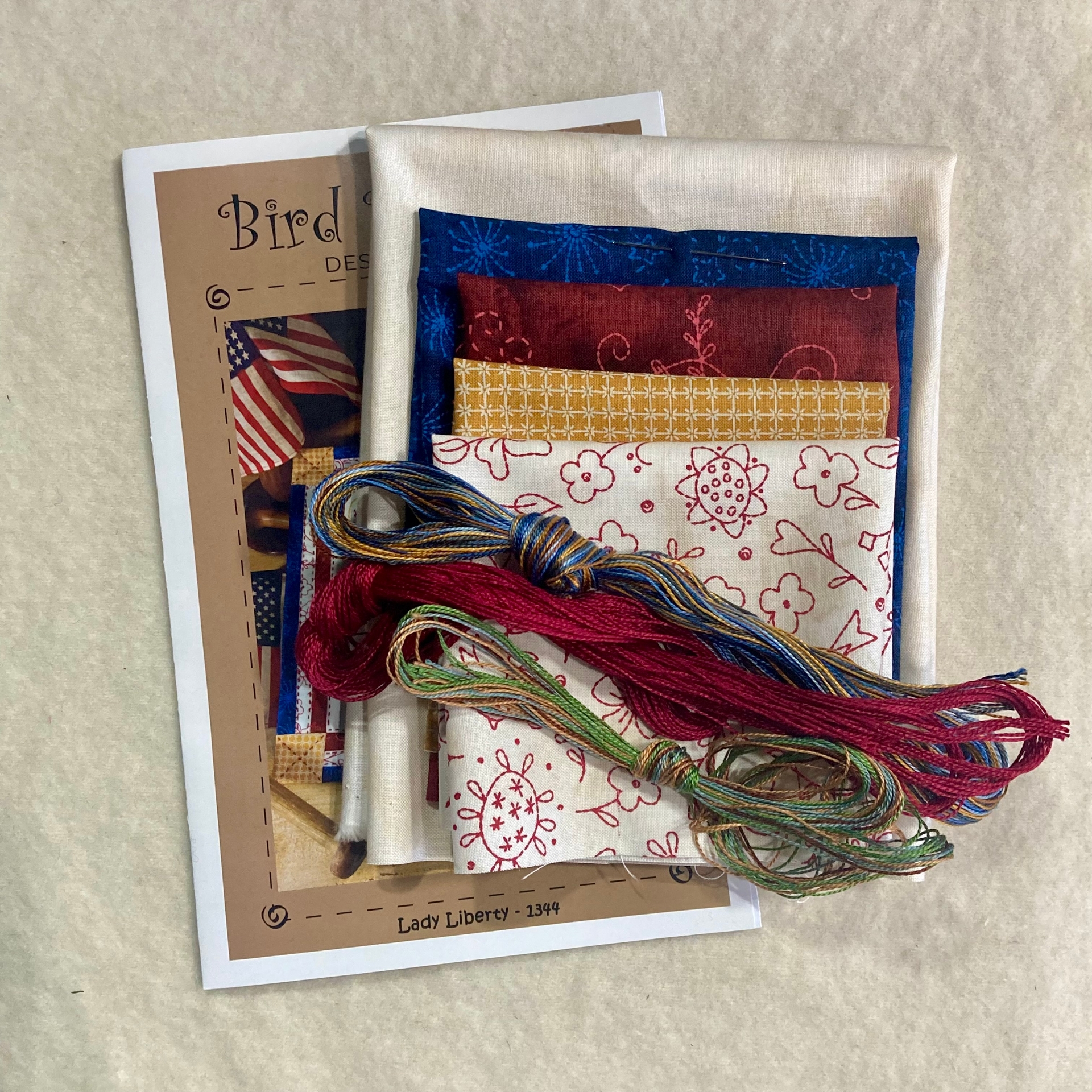 Lady Liberty - Hand Embroidery Kit