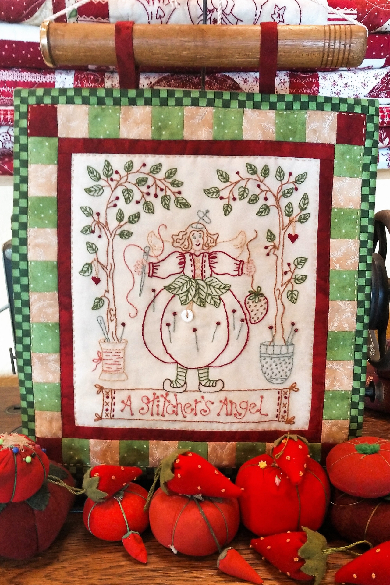 A Stitcher's Angel - Thread & Beads