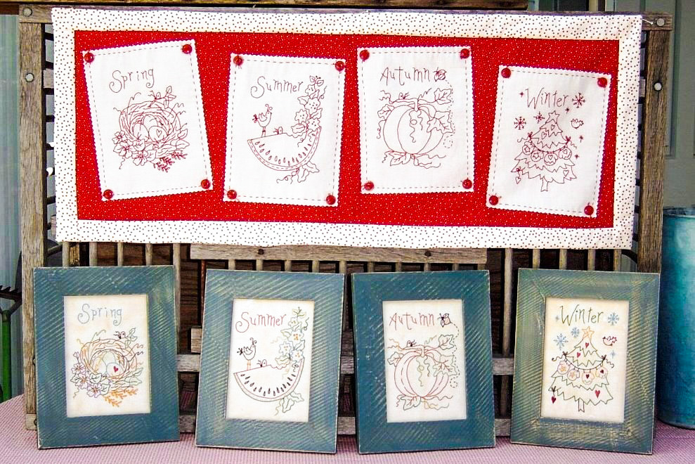 Celebrate the Seasons - Hand Embroidery Complete Kit