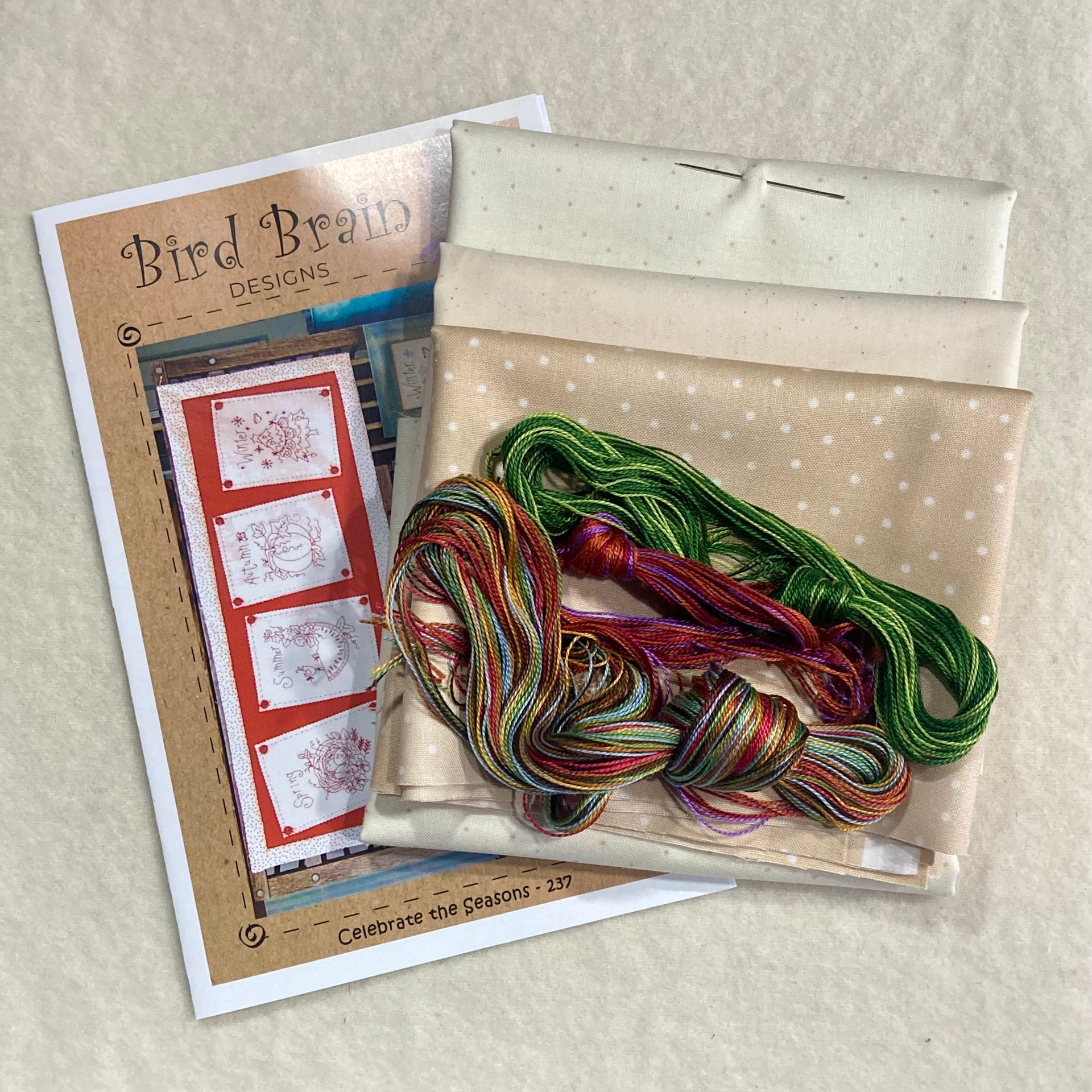 Celebrate the Seasons - Hand Embroidery Complete Kit