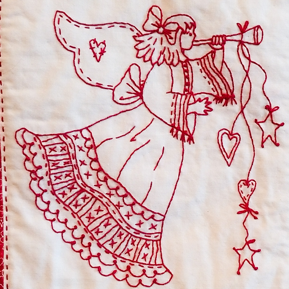 Herald Angel - Hand Embroidery Complete Kit