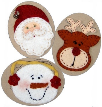 Christmas Classics - Wool Applique Pattern - Shipped