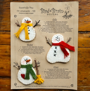 Christmas Classics - Wool Applique Pattern - Shipped