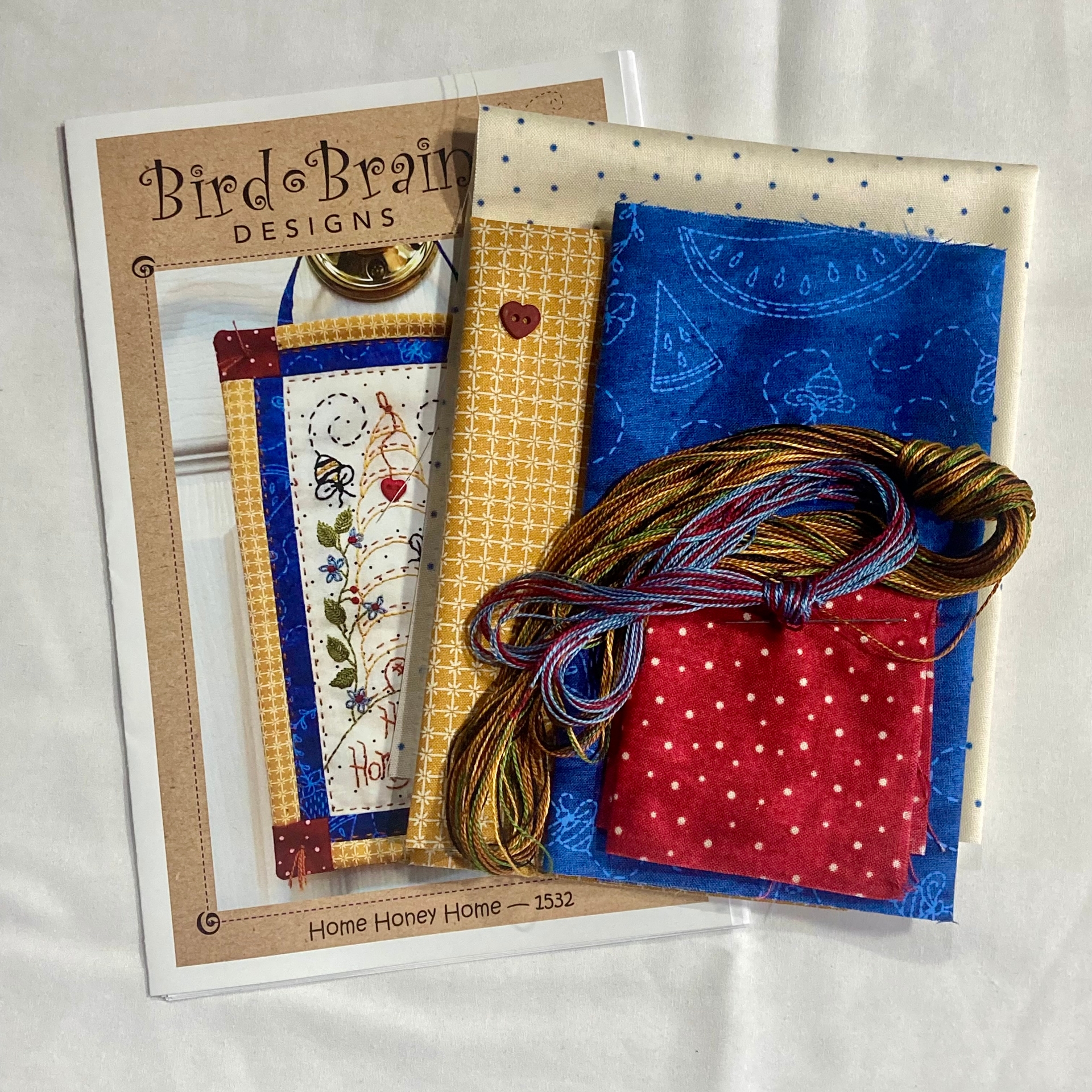 Home Honey Home - Hand Embroidery Complete Kit